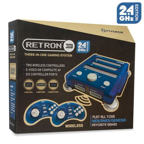 Hyperkin RetroN 3 Gaming Console - Bravo Blue | Walmart Canada