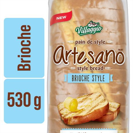 Villaggio® Artesano™ Brioche Style Bread - Walmart.ca