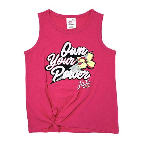 Click here for Jojo Siwa Girls Knotted Muscle Tank Pink Xs prices