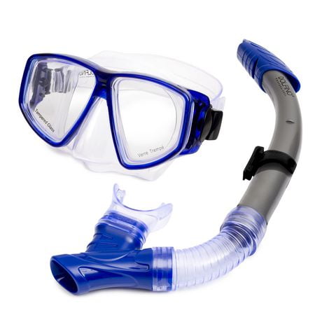 Click here for Dolfino Pro Pinnacle Adult Mask And Snorkel Combo... prices