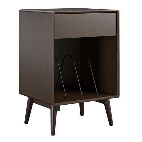 Click here for Dorel Brittany Turntable Stand  Walnut Walnut prices