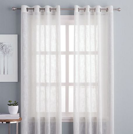 hometrends Textured Sheer Panel - Walmart.ca