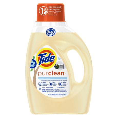 Tide Purclean Liquid Laundry Detergent for Regular And HE Washers ...