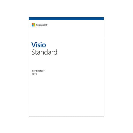 Microsoft Visio Standard 2019, French | Walmart Canada