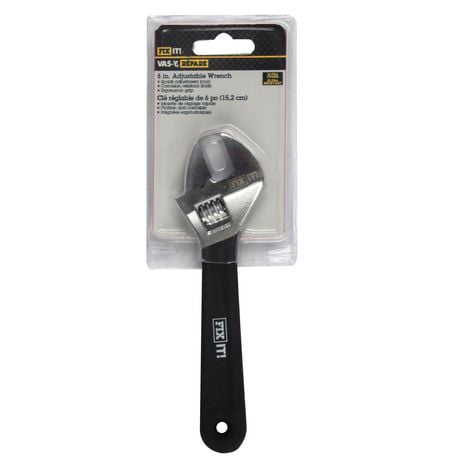 FIX IT! 6" Adjustble Wrench | Walmart Canada