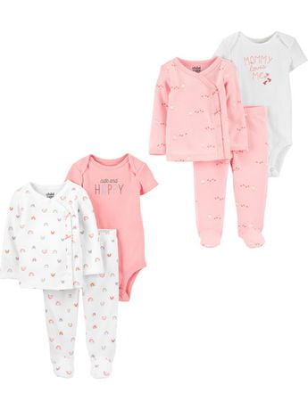 Click here for Child Of Mine By Carters Newborn Girls 3-Piece Car... prices