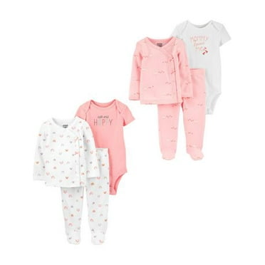 Carter's Child of Mine Newborn Girls' 3-piece Set - Pink Bear - Walmart.ca