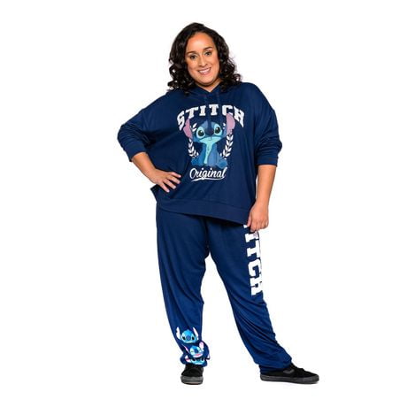 Disney Lilo & Stitch Ladies Plus Happy Stitch Here Jogger | Walmart Canada