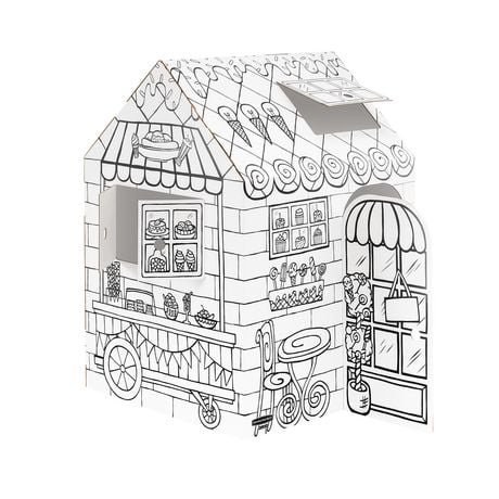 Click here for Bankers Box At Play Treats N Eats Playhouse White prices
