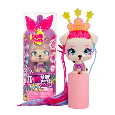 VIP Pets - Bow Power Series Gwen - Includes 1 VIP Pets Doll, and 8 ...