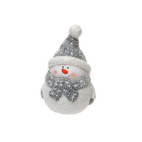 Christmas Ceramic Snowman Figurine With Toque 5" - Walmart.ca