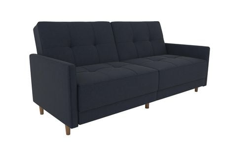 Click here for Dhp Andora Coil Futon Navy Linen Futon prices
