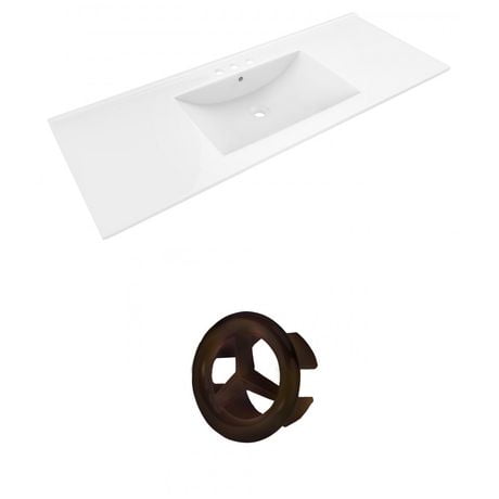 Click here for American Imaginations 48-In. W Ceramic Top Set Whi... prices