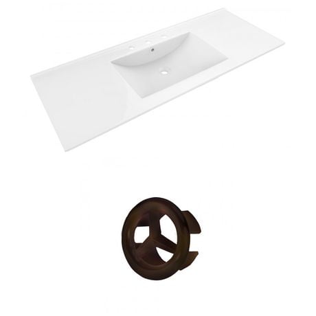 Click here for American Imaginations 48-In. W Ceramic Top Set Whi... prices