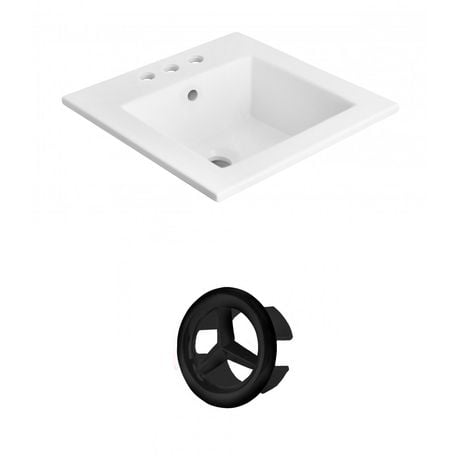 Click here for American Imaginations 21-In. W Ceramic Top Set Whi... prices