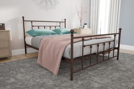 Click here for Dhp Manila Metal Bed Brown Twin/Double prices
