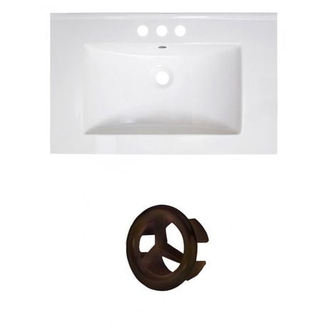 Click here for American Imaginations 30-In. W Ceramic Top Set Whi... prices