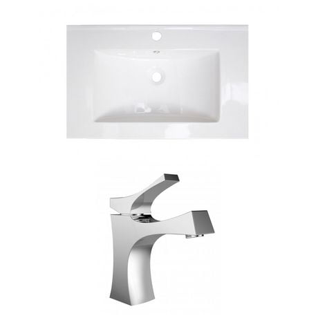 Click here for American Imaginations 30-In. W Ceramic Top Set Whi... prices