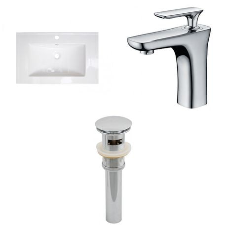 Click here for American Imaginations 30-In. W Ceramic Top Set Whi... prices
