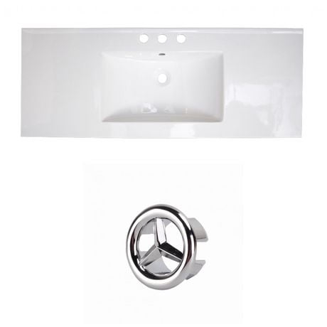 Click here for American Imaginations 48-In. W Ceramic Top Set Whi... prices