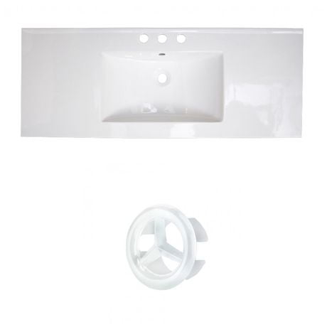 Click here for American Imaginations 48-In. W Ceramic Top Set Whi... prices