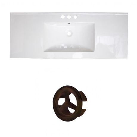 Click here for American Imaginations 48-In. W Ceramic Top Set Whi... prices