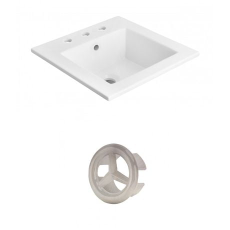 Click here for American Imaginations 21-In. W Ceramic Top Set Whi... prices