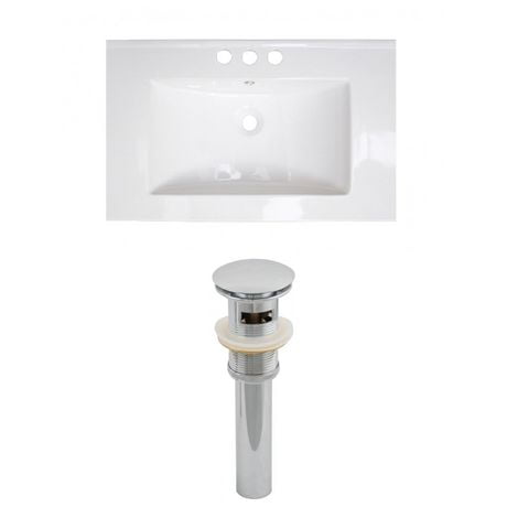 Click here for American Imaginations 30-In. W Ceramic Top Set Whi... prices