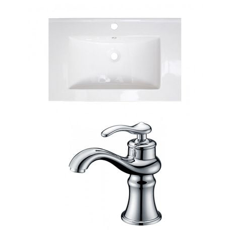 Click here for American Imaginations 30-In. W Ceramic Top Set Whi... prices