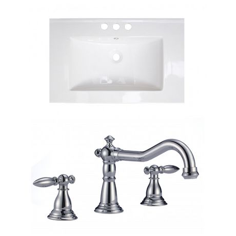 Click here for American Imaginations 30-In. W Ceramic Top Set Whi... prices