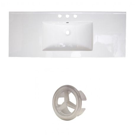 Click here for American Imaginations 48-In. W Ceramic Top Set Whi... prices