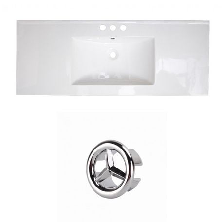 Click here for American Imaginations 48-In. W Ceramic Top Set Whi... prices