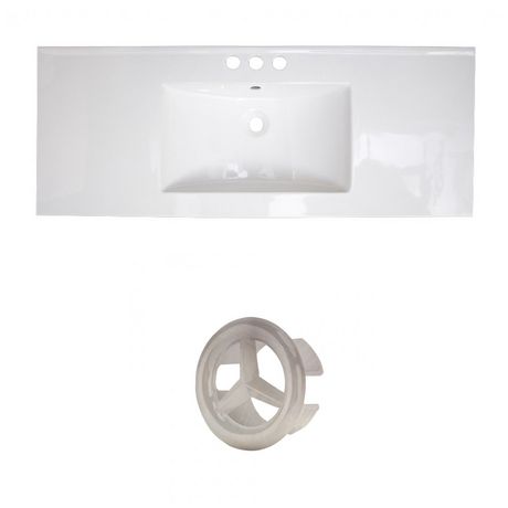 Click here for American Imaginations 48-In. W Ceramic Top Set Whi... prices