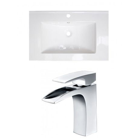 Click here for American Imaginations 30-In. W Ceramic Top Set Whi... prices
