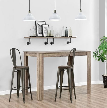 Click here for Dhp Luxor 30 Metal Bar Stool Brown #1 prices