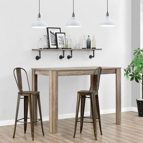 Click here for Dhp Luxor 30 Metal Bar Stool Brown #1 prices