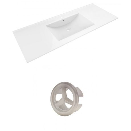 Click here for American Imaginations 48-In. W Ceramic Top Set Whi... prices