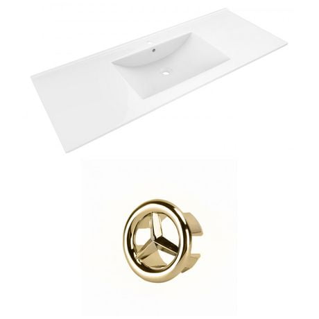 Click here for American Imaginations 48-In. W Ceramic Top Set Whi... prices