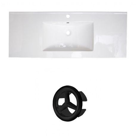Click here for American Imaginations 48-In. W Ceramic Top Set Whi... prices