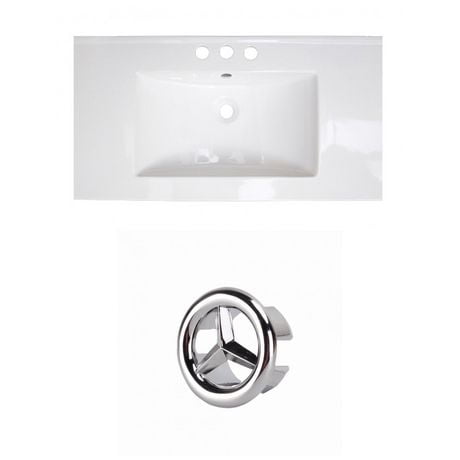 Click here for American Imaginations 32-In. W Ceramic Top Set Whi... prices