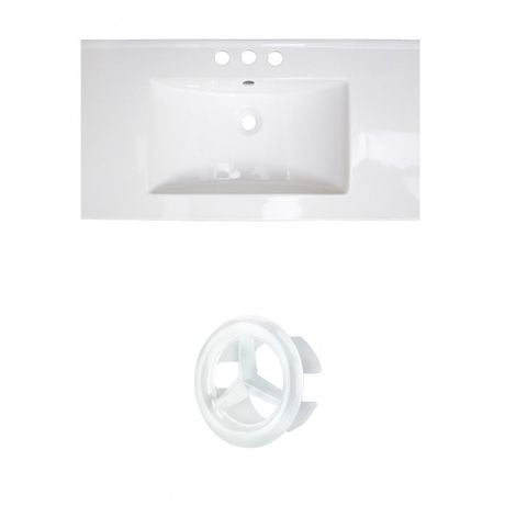 Click here for American Imaginations 32-In. W Ceramic Top Set Whi... prices
