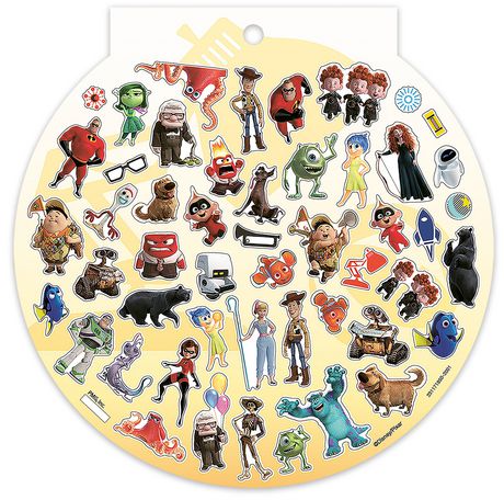 Pixar™ Collection Jumbo Die Cut Sticker Book | Walmart Canada