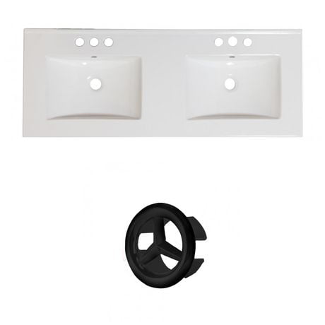 Click here for American Imaginations 48-In. W Ceramic Top Set Whi... prices