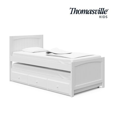 Click here for Thomasville Kids Harlow Captains Bed White Twin prices
