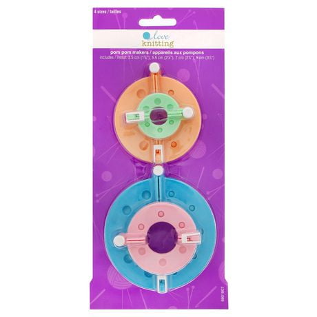 Click here for Love Knitting Pom Pom Makers 3.5 Cm  5.5 Cm  7 Cm... prices
