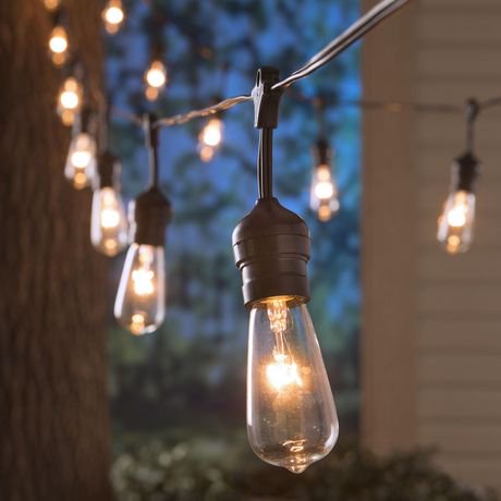 hometrends Vintage Bulb Drop Light Set | Walmart Canada