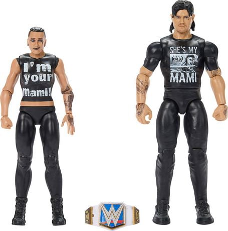 WWE-Duel de Champions-Coffret de 2 figurines articulées Rhea Ripley vs ...