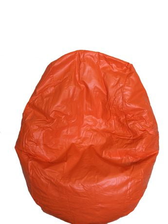 Click here for Boscoman Teardrop Adult Vinyl Beanbag Chair Orange prices