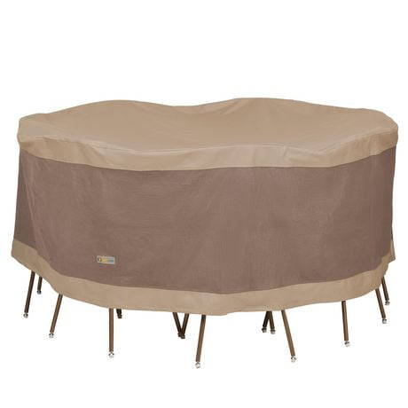 Click here for Duck Covers Elegant 72D Round Table And Chair Set... prices