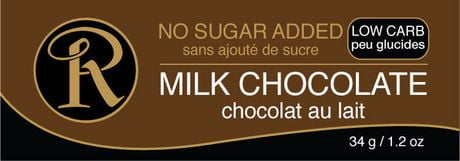 Ross Chocolates No Sugar Added Milk Chocolate Bar - Walmart.ca
